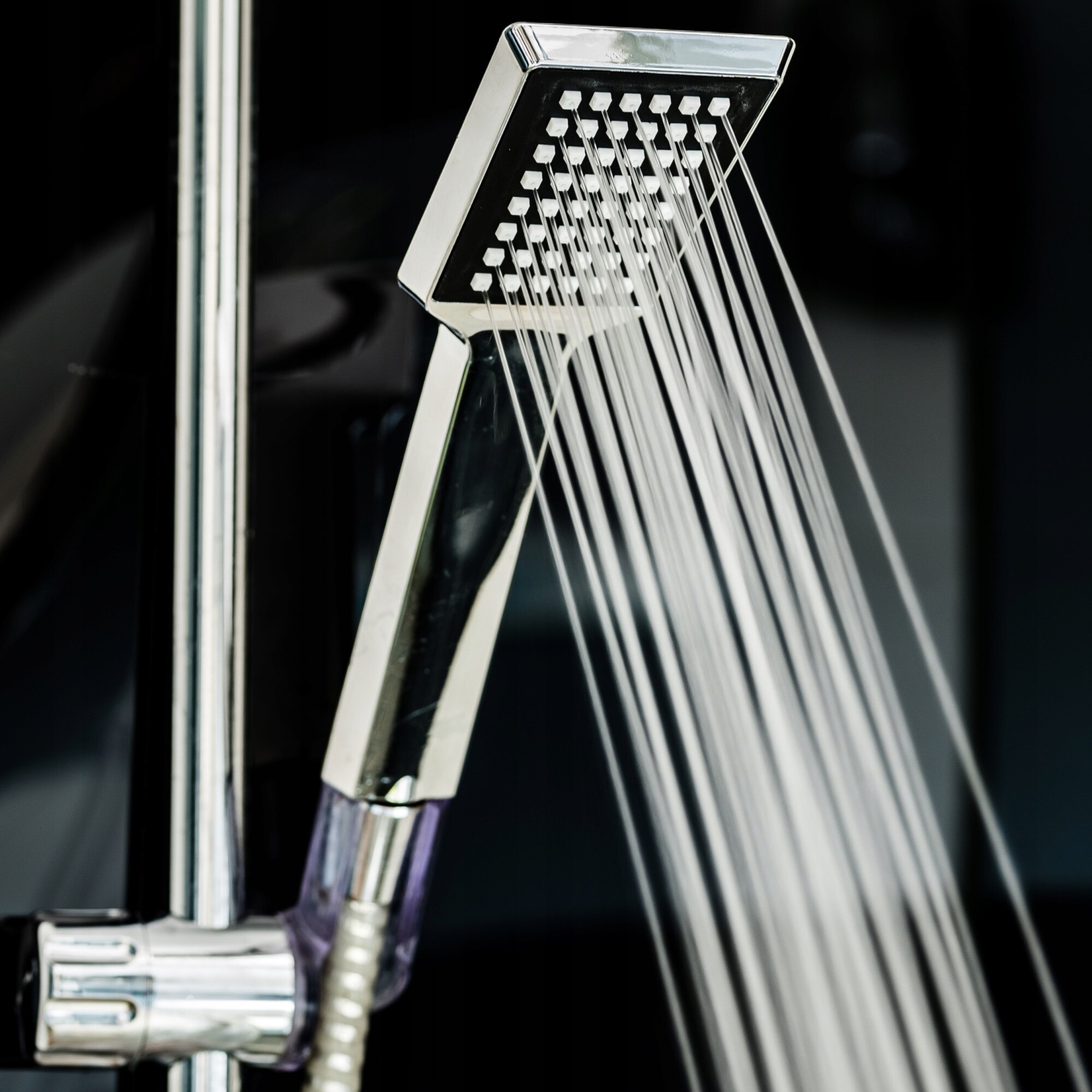 Set de dus, Aquaparts, Inox, Crom - eMAG.ro