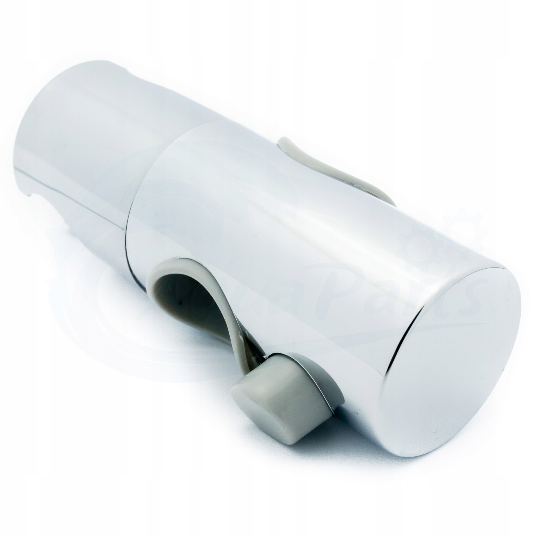 Suport bara dus, Aquaparts, Plastic, 22-23 mm, Argintiu - eMAG.ro