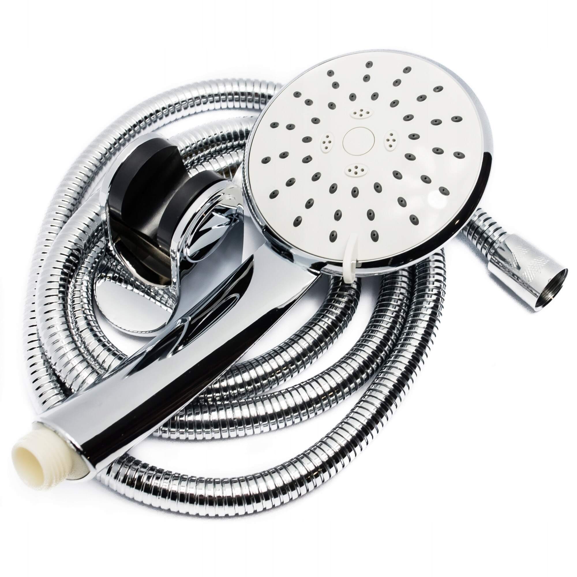 Set dus de mana cu furtun, Aquaparts, Inox/Plastic, 150-180 cm - eMAG.ro