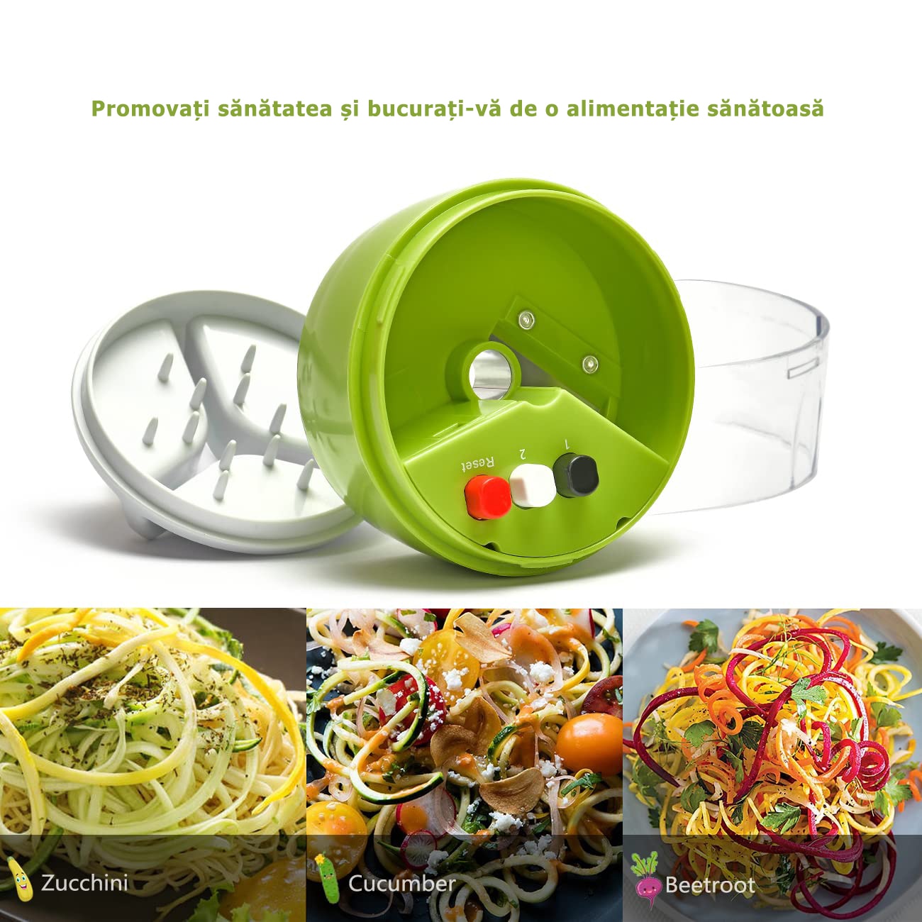 Feliator legume manual spiralator, Feliator manual spirale razatoare ...