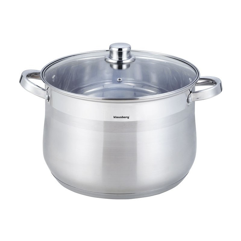 Oala inox, 8,6 L, 24 CM - eMAG.ro