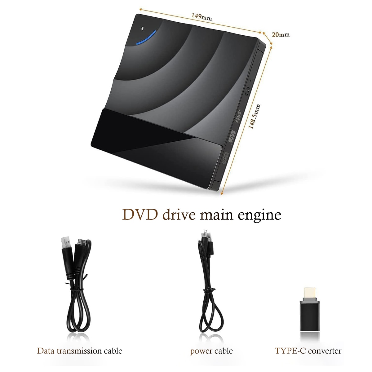 Unitate DVD optica externa, Negru - eMAG.ro