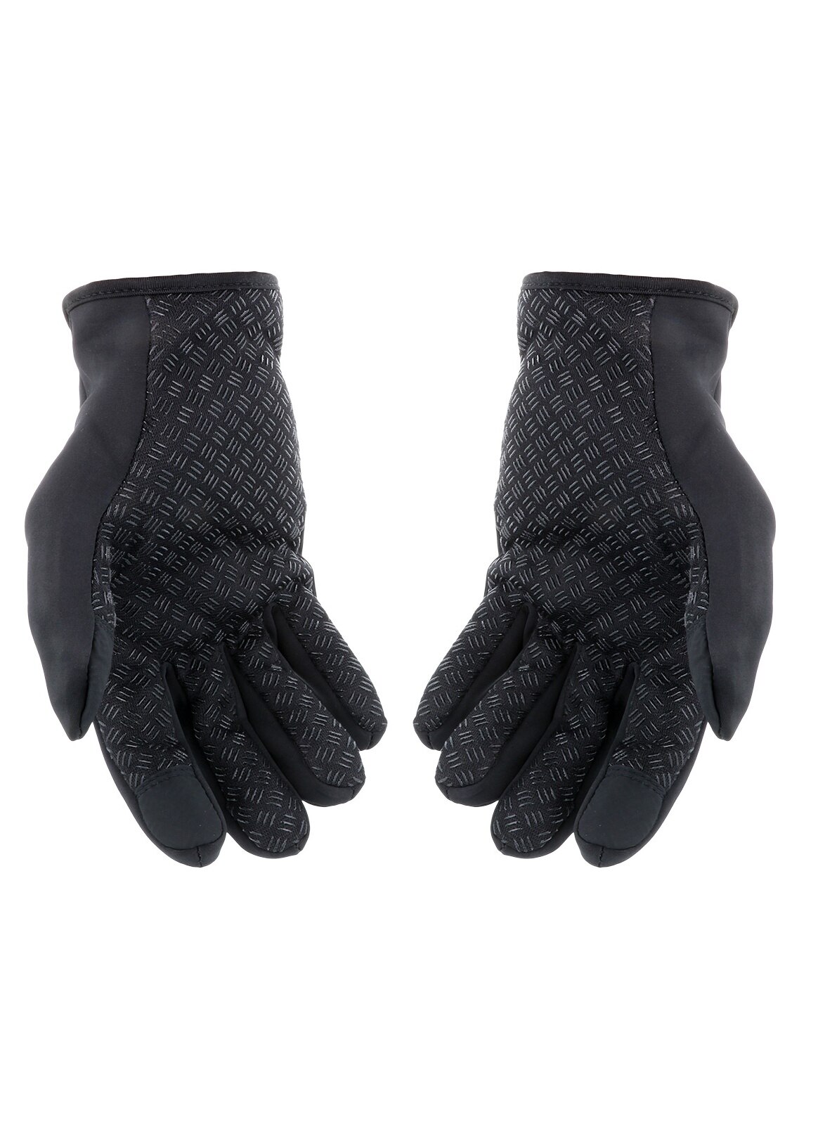 Manusi barbati, Born86, Poliester, Touchscreen, Negru, M - eMAG.ro