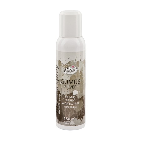 Spray Colorant Metalizat, 150 ml, Argintiu, Dr. Gusto - eMAG.ro