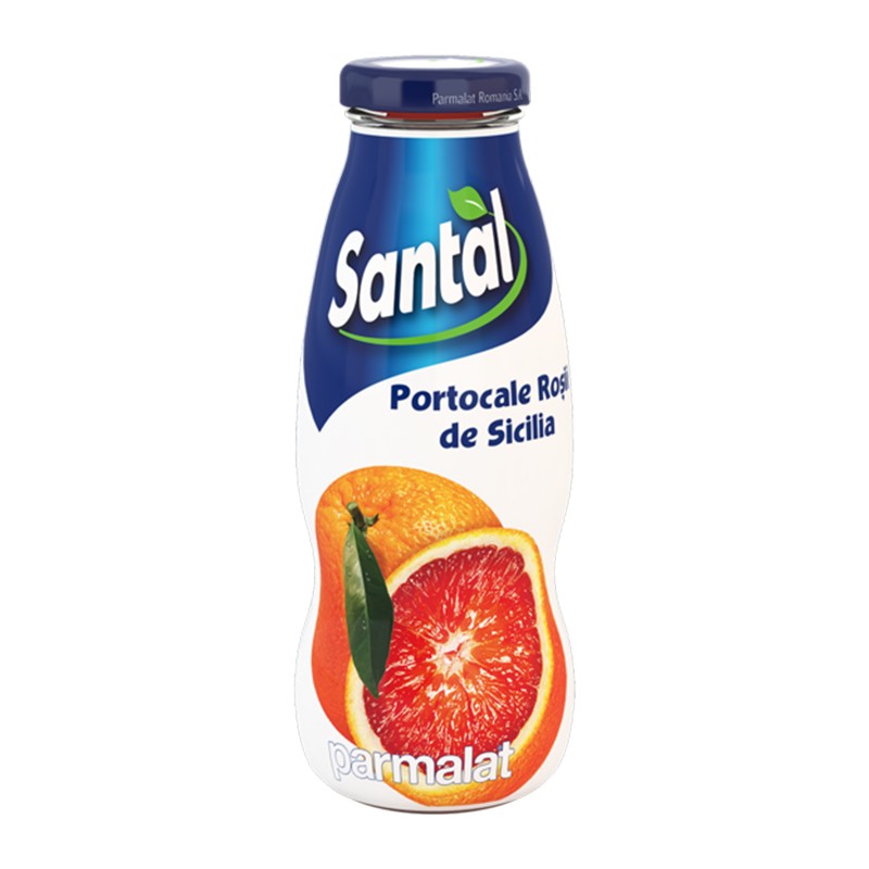 Set 24 x Suc de Portocale Rosii 25%, Santal, 0.2 l - eMAG.ro