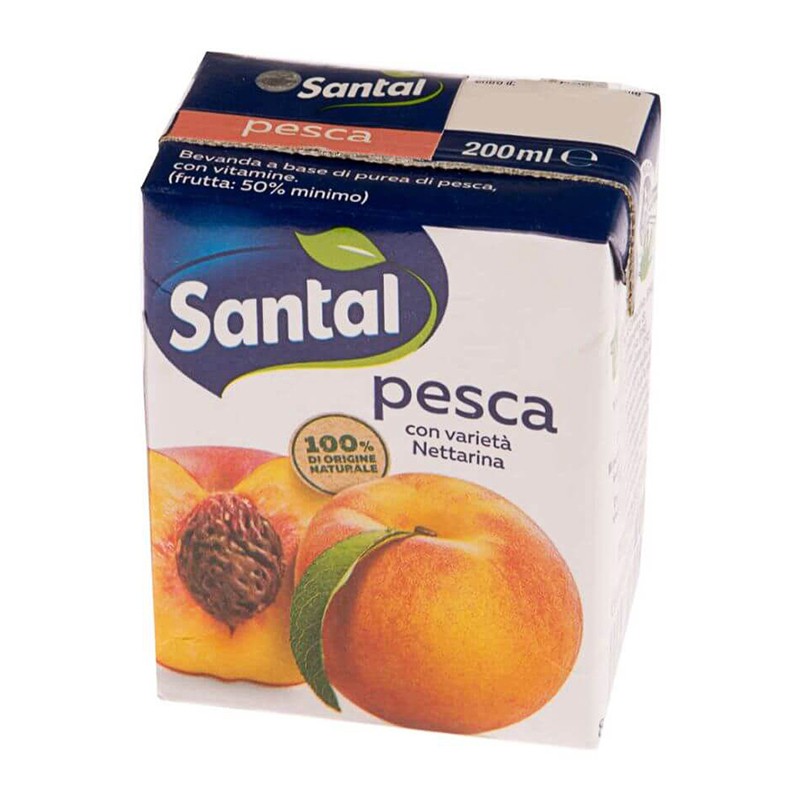 Set 20 x Suc de Piersica Santal Brick Pai, 0.2 l - eMAG.ro