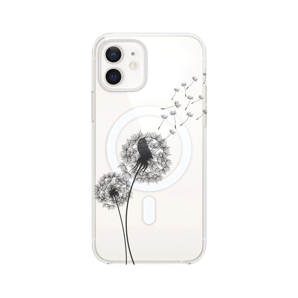 Силиконов калъф Bestcase за Apple Iphone 12 Mini Dandelion Magsafe
