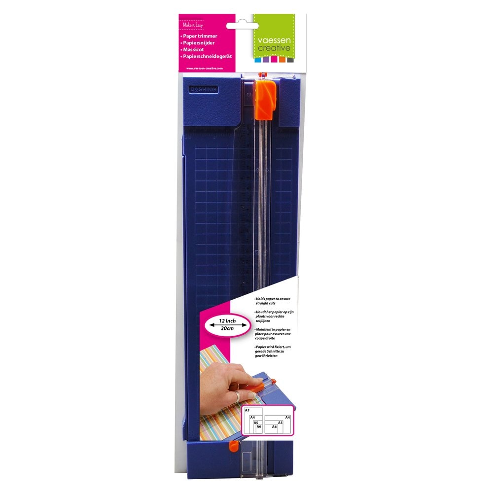 Trimmer pentru taiat hartie, 30 cm, Paper Cutter Ruler - eMAG.ro