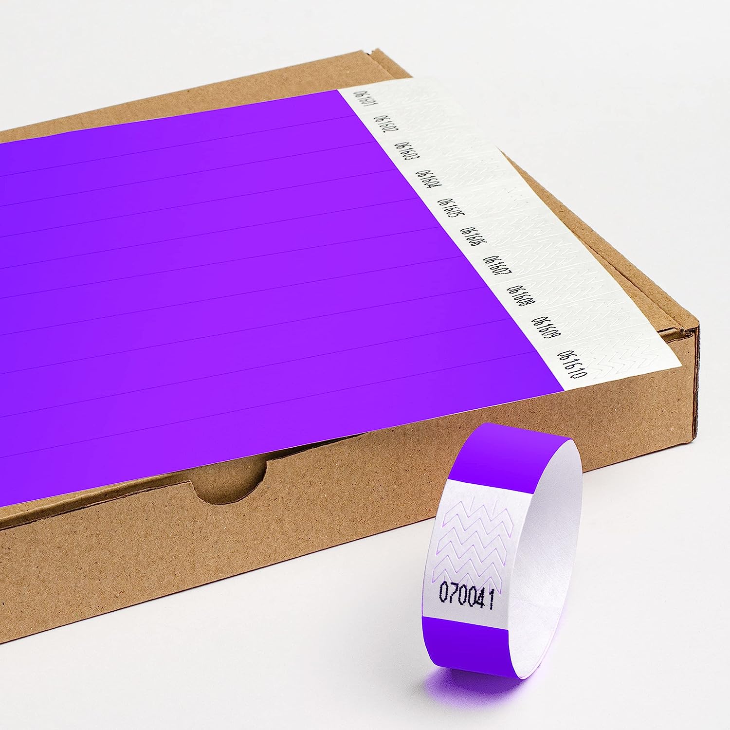 Set 50 Bratara identificare Violet 19 mm - eMAG.ro