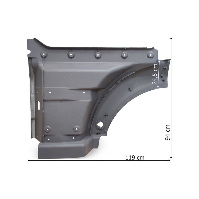 Aparatoare dreapta, Lamino, Pentru MAN TGA XXL/TGX STEP, Gri - eMAG.ro