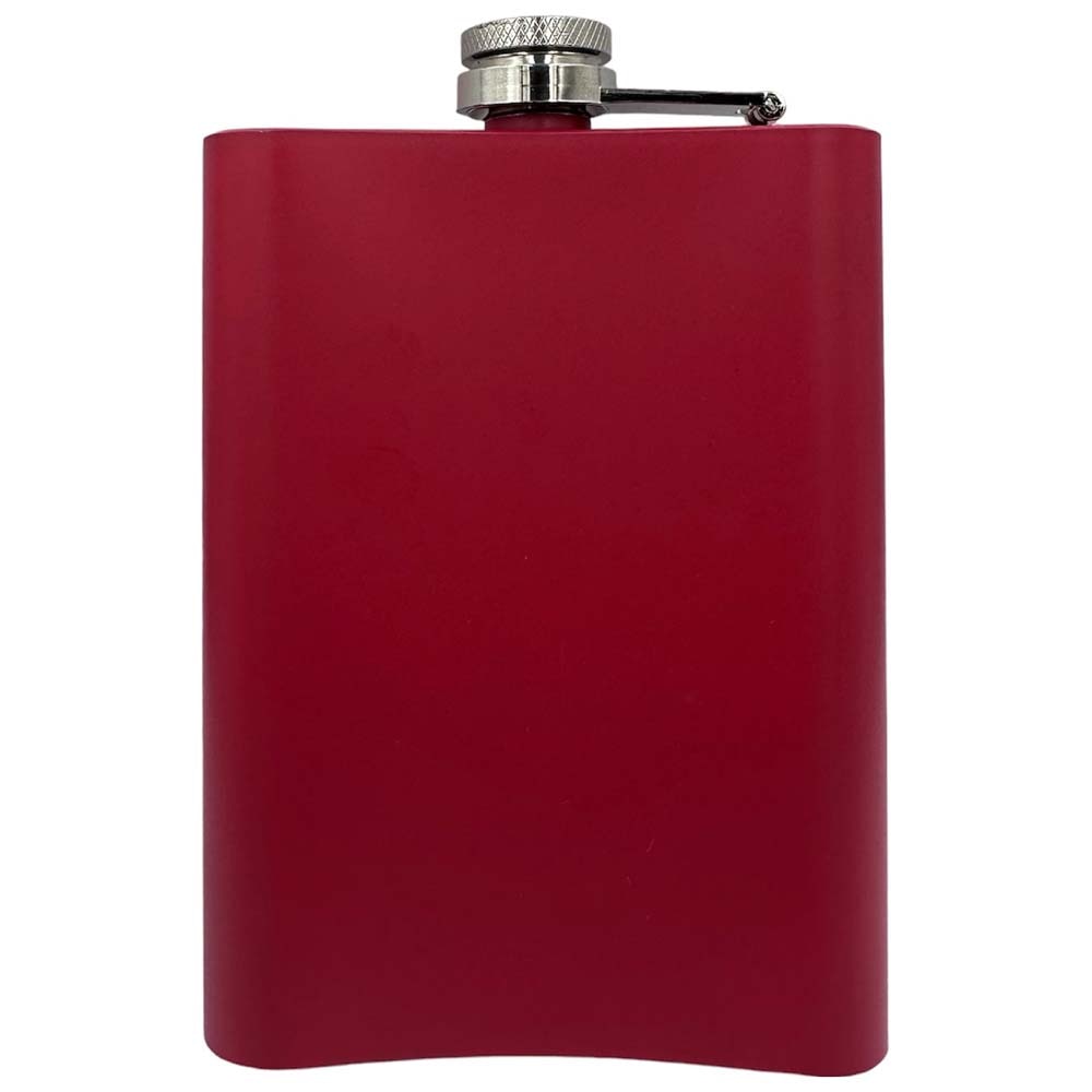 Plosca metalica gravata, de 8oz 240 ml pentru bauturi fine, I Never ...