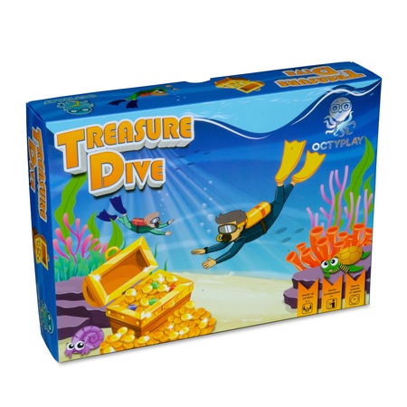 Joc de societate TREASURE DIVE, OCTYPLAY, 5 ani+ - eMAG.ro