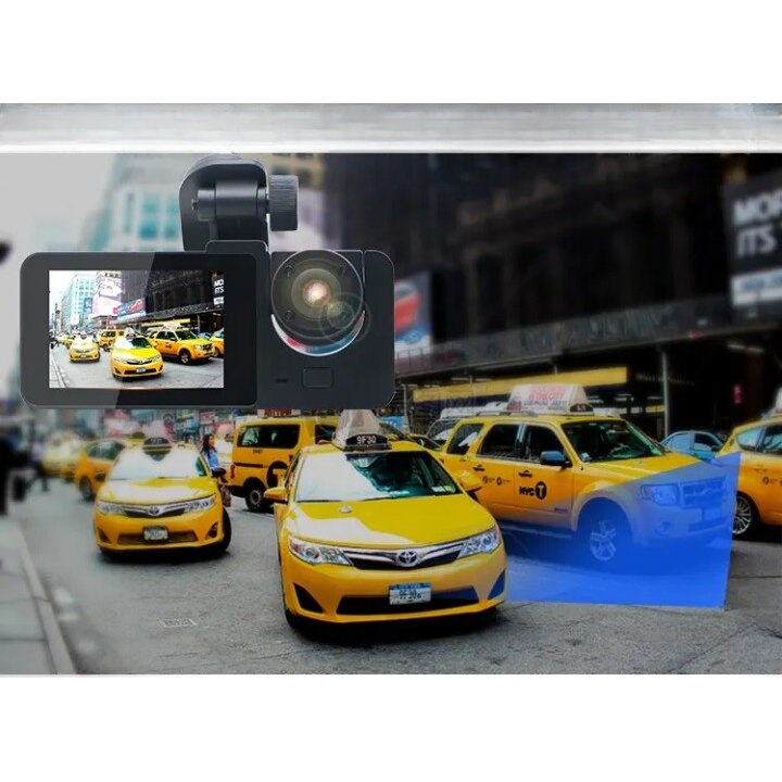 Camera auto de bord DVR, Qyntech®, Card memorie 32Gb inclus, Conexiune ...