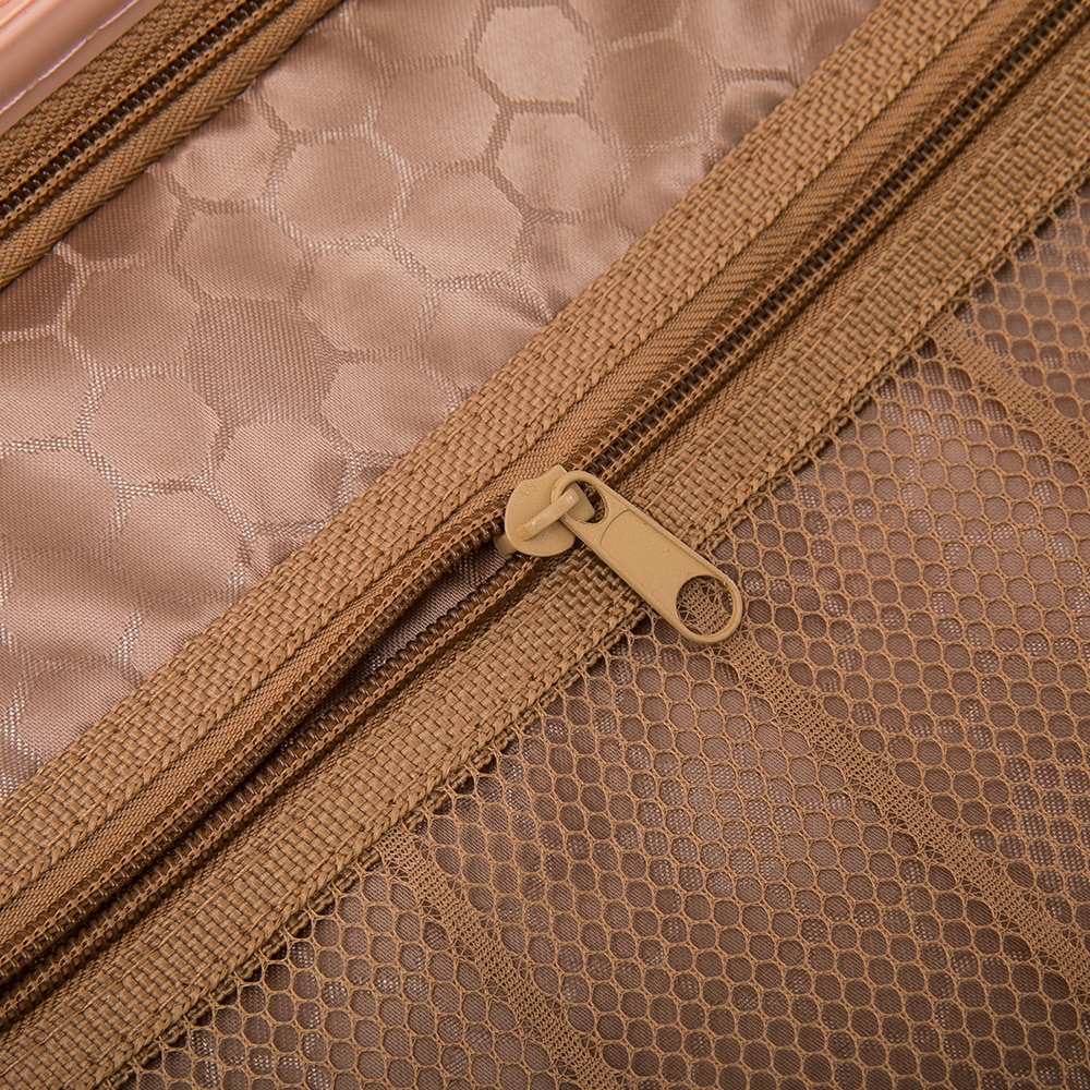 Set troler cabina cu geanta cosmetice, Quasar & Co.®, 55 x 39 x 23 cm ...