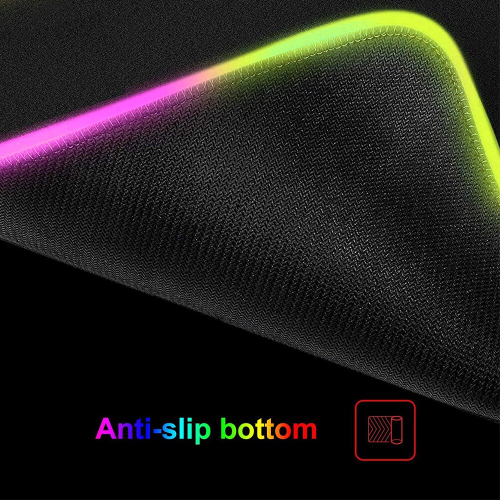 Mouse Pad cu cablu USB din cauciuc, 250x300x4 mm/800x300x4 mm, Negru ...