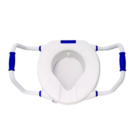 Inaltator toaleta alb cu manere, fara capac, inaltime 11 cm, cu ...