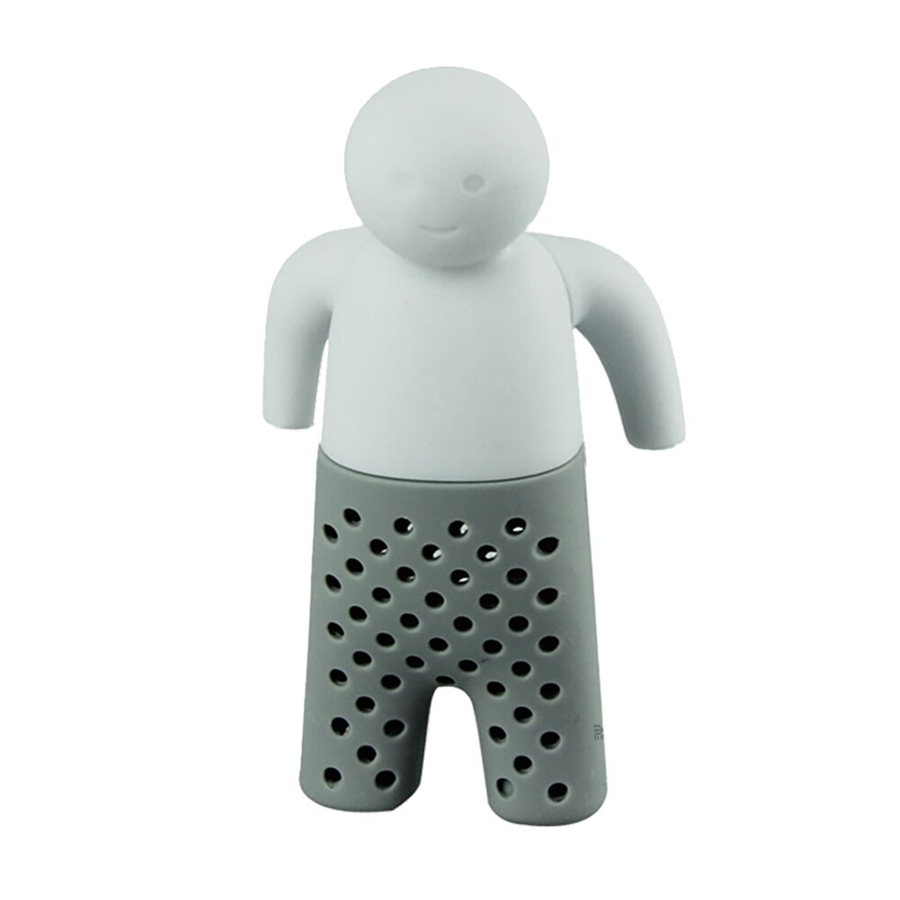 Infuzor de ceai, UBX®, forma de omulet, 8.3x5 cm, gri - eMAG.ro
