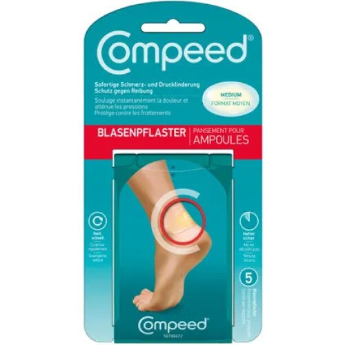 Plasture pentru basici calcai Compeed Blister Medium, Tehnologie ...