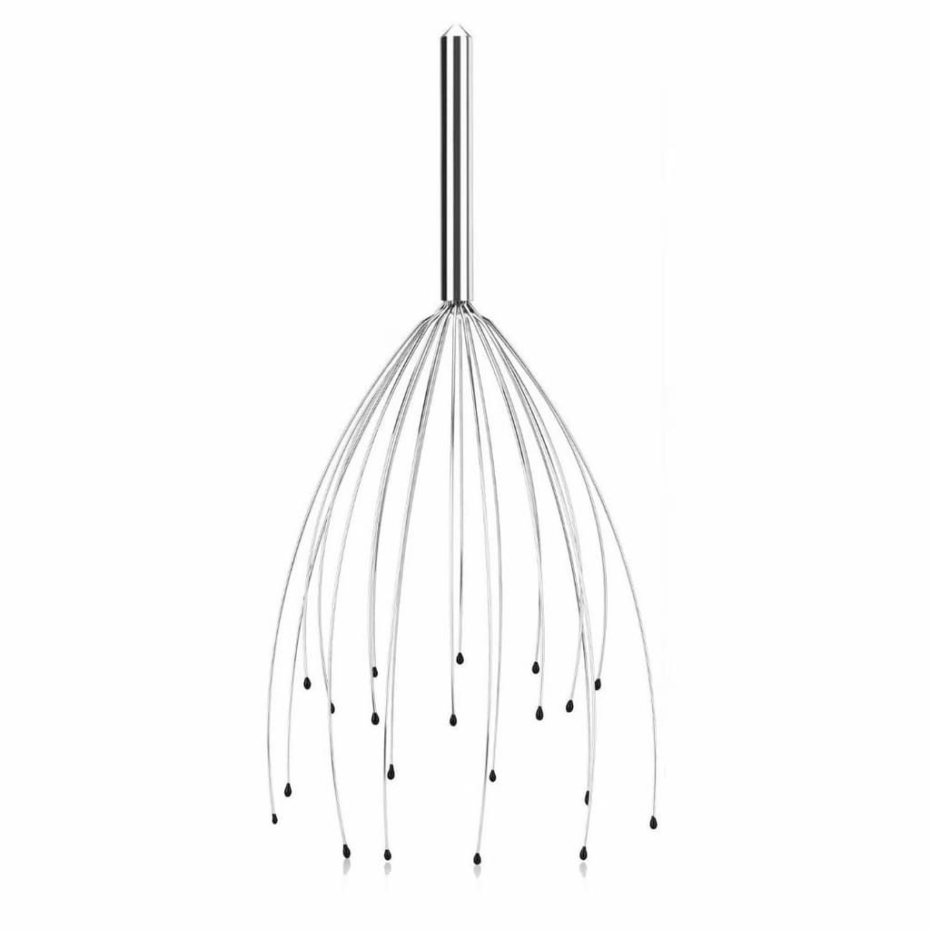 Masj pentru scalp, Metal, 10.5x10.5x24.2cm, Argintiu - eMAG.ro