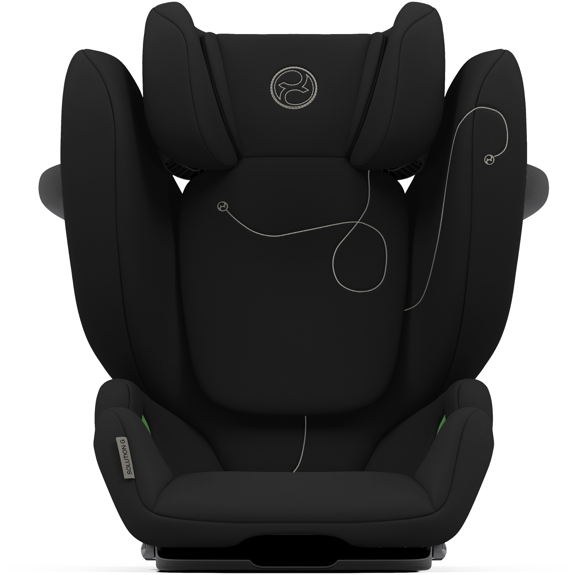 Scaun auto pentru copii Cybex Gold Solution G i-Fix Moon Black, negru ...