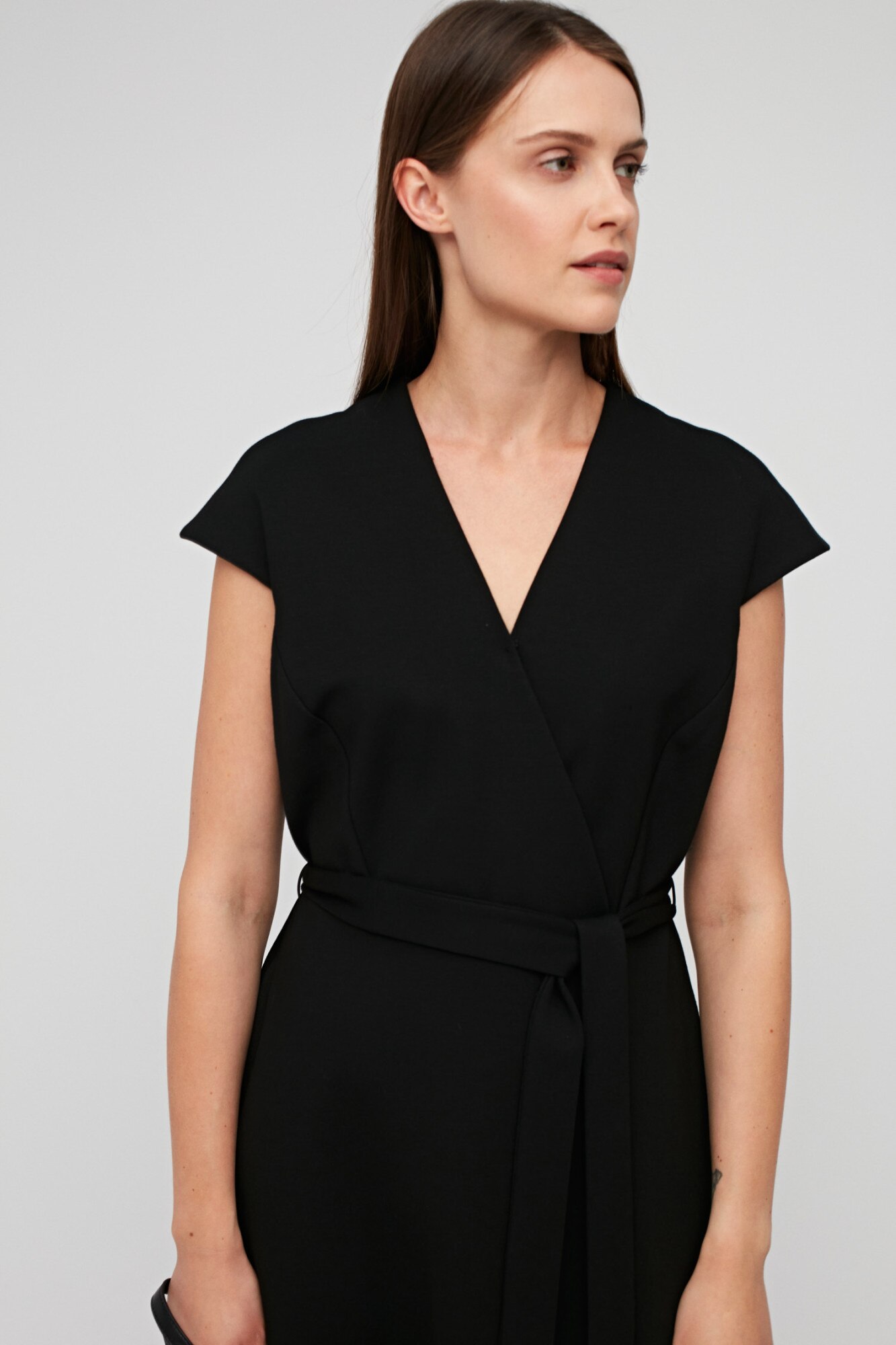 Rochie dama, Patrizia Aryton, Viscoza/Poliamida, Negru, 40EU - eMAG.ro