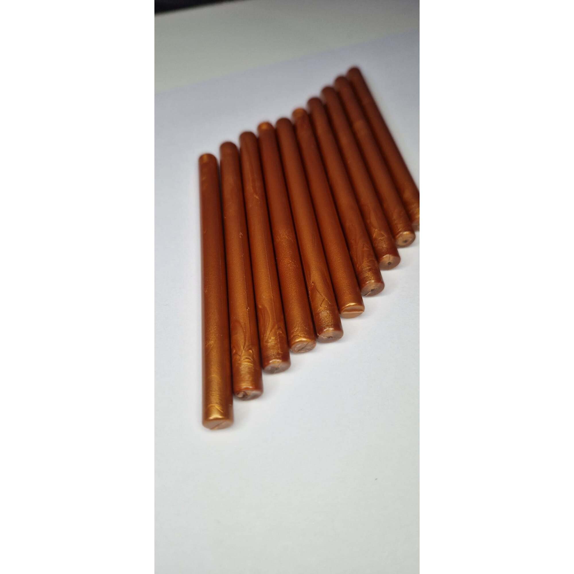 Baton de ceara cupru sidef pentru sigilii invitatie nunta botez - 0.7 x ...