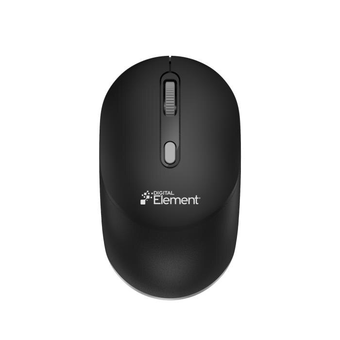 Mouse wireless Element, 2.4 GHz, Bluetooth MS-195K, Negru - eMAG.ro