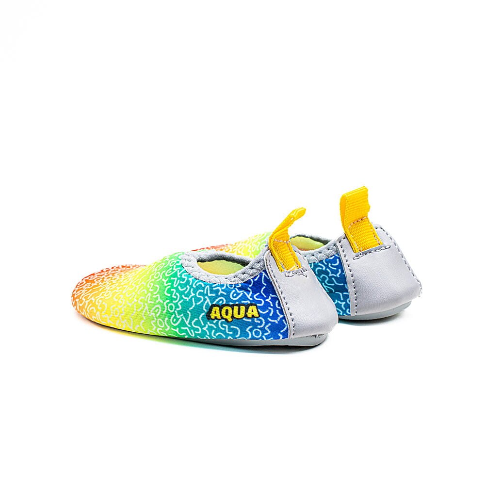 Papuci rezistenti la apa Aqua Socks Kidopo New Rainbow, marimea 22/23 ...