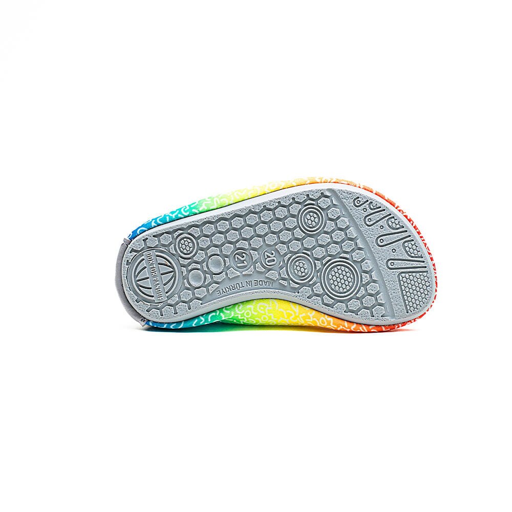 Papuci rezistenti la apa Aqua Socks Kidopo New Rainbow, marimea 22/23 ...
