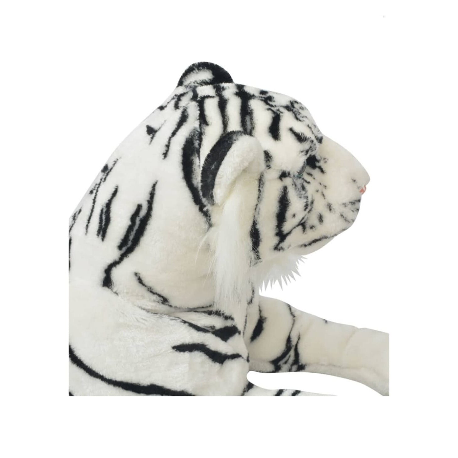 Jucarie de plus, Tigru, alb/negru, 55 cm - eMAG.ro