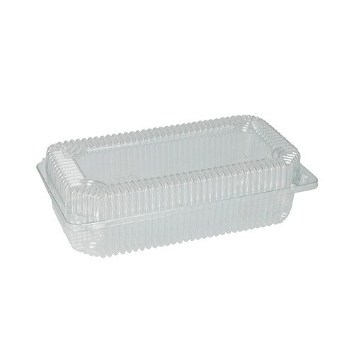 Caserola cu capac incorporat, Berpak, Plastic, 1.3 L, Transparent - eMAG.ro