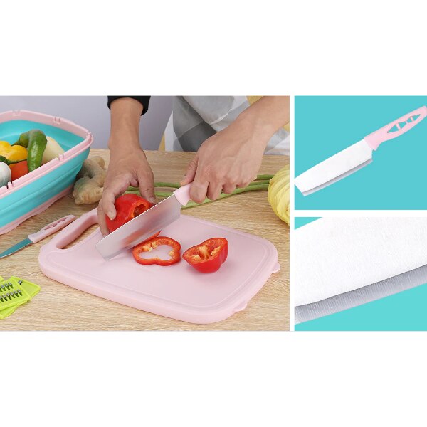 Razatoare Multifunctionala Portabila 9 in 1 eBA®, include Tocator si ...