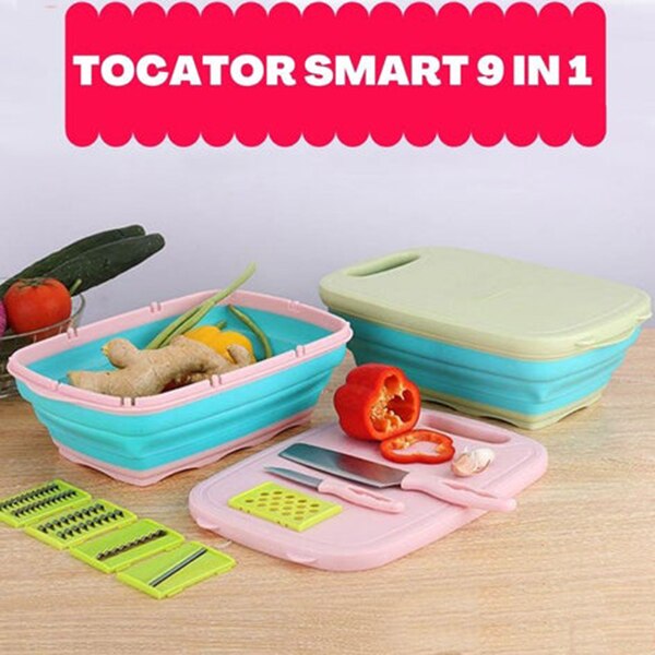 Razatoare Multifunctionala Portabila 9 in 1 eBA®, include Tocator si ...