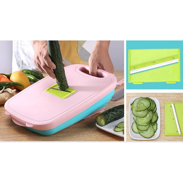 Razatoare Multifunctionala Portabila 9 in 1 eBA®, include Tocator si ...