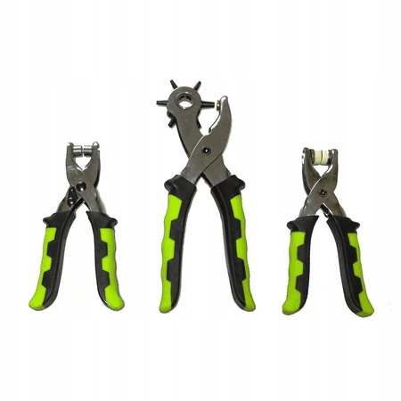 Set 3xcleste preducea, Metal, Negru/Verde - eMAG.ro