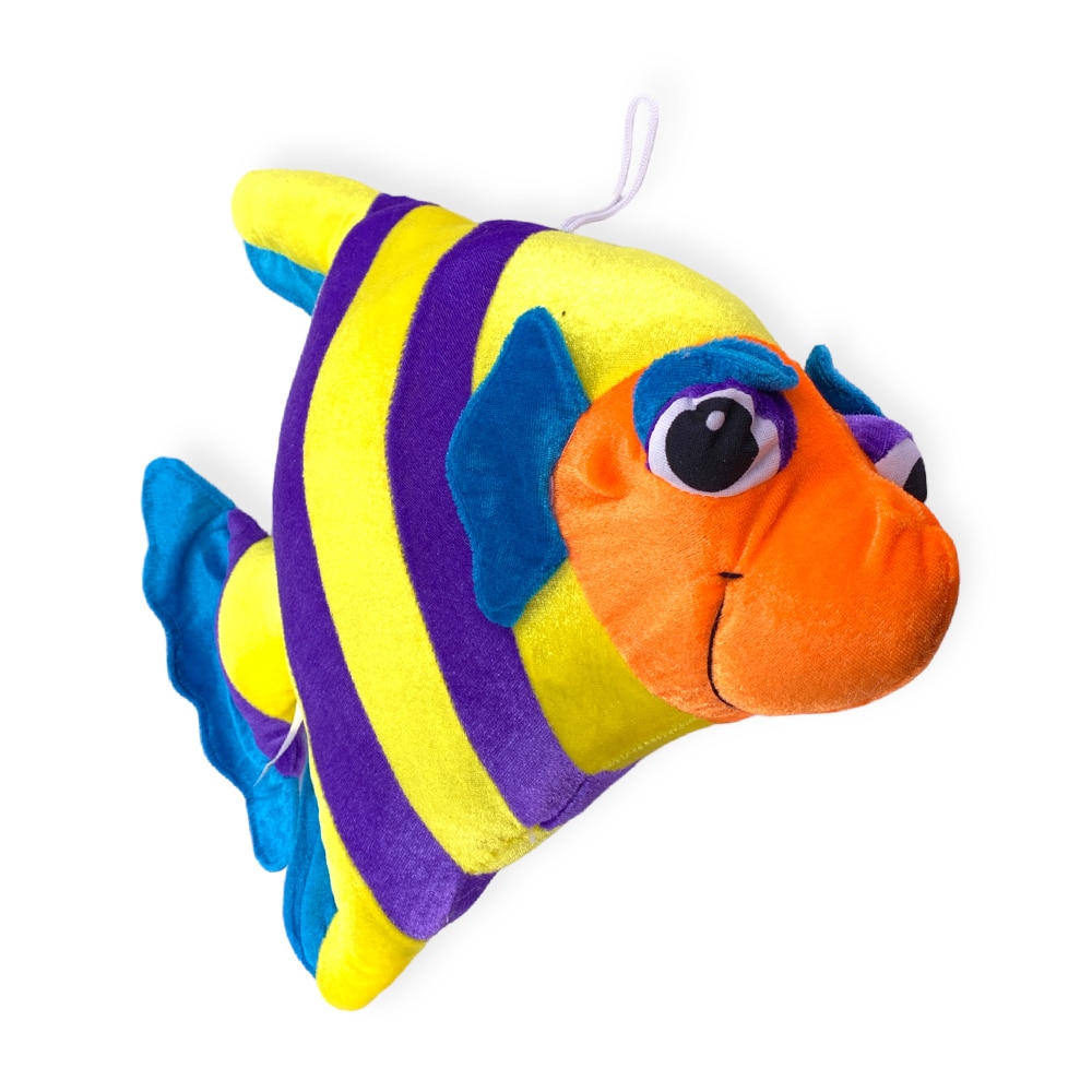 Jucarie de plus, Chippo, Pestisor, 40cm, Multicolor, 3+ - eMAG.ro