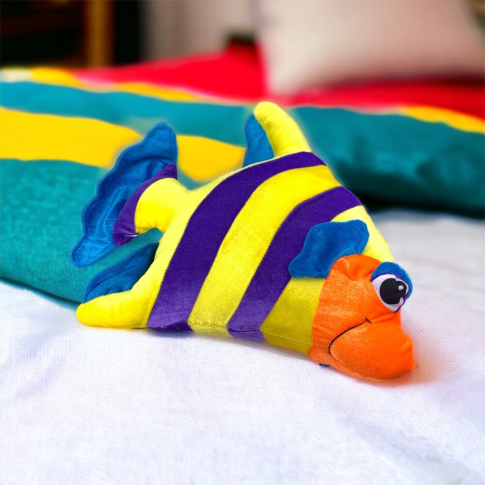Jucarie de plus, Chippo, Pestisor, 40cm, Multicolor, 3+ - eMAG.ro