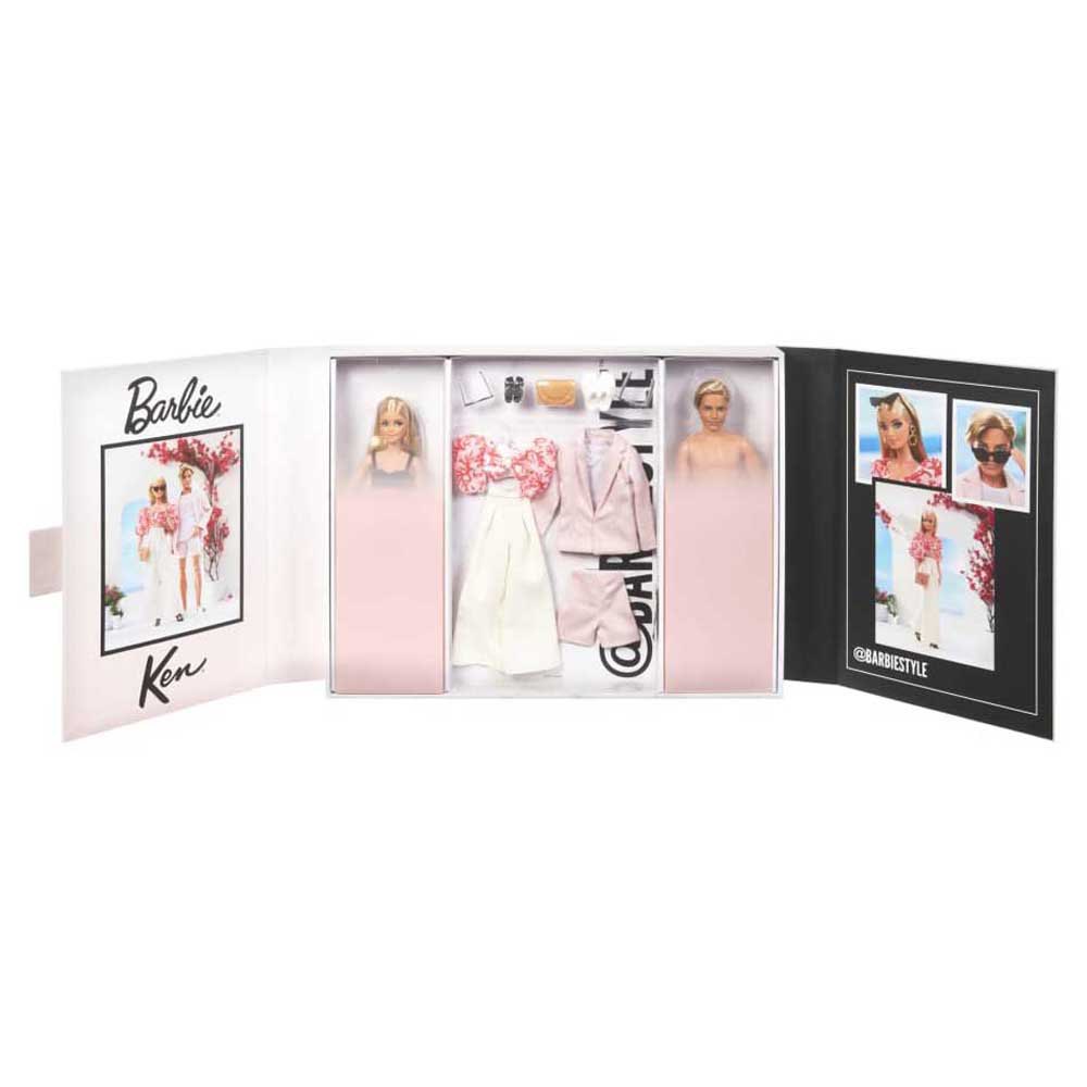 Set doua papusi Barbie Signature, Style and Ken, Resort-Wear Fashions ...