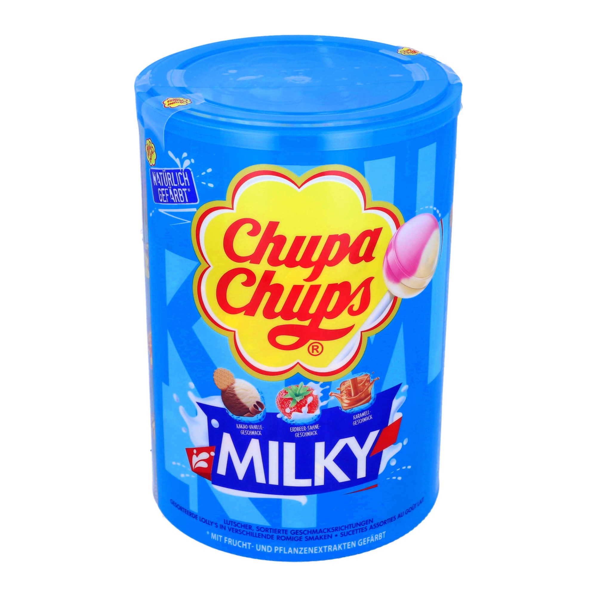 Set 100x Acadele asortate Chupa Chups, Lapte, 100 x 12g - eMAG.ro