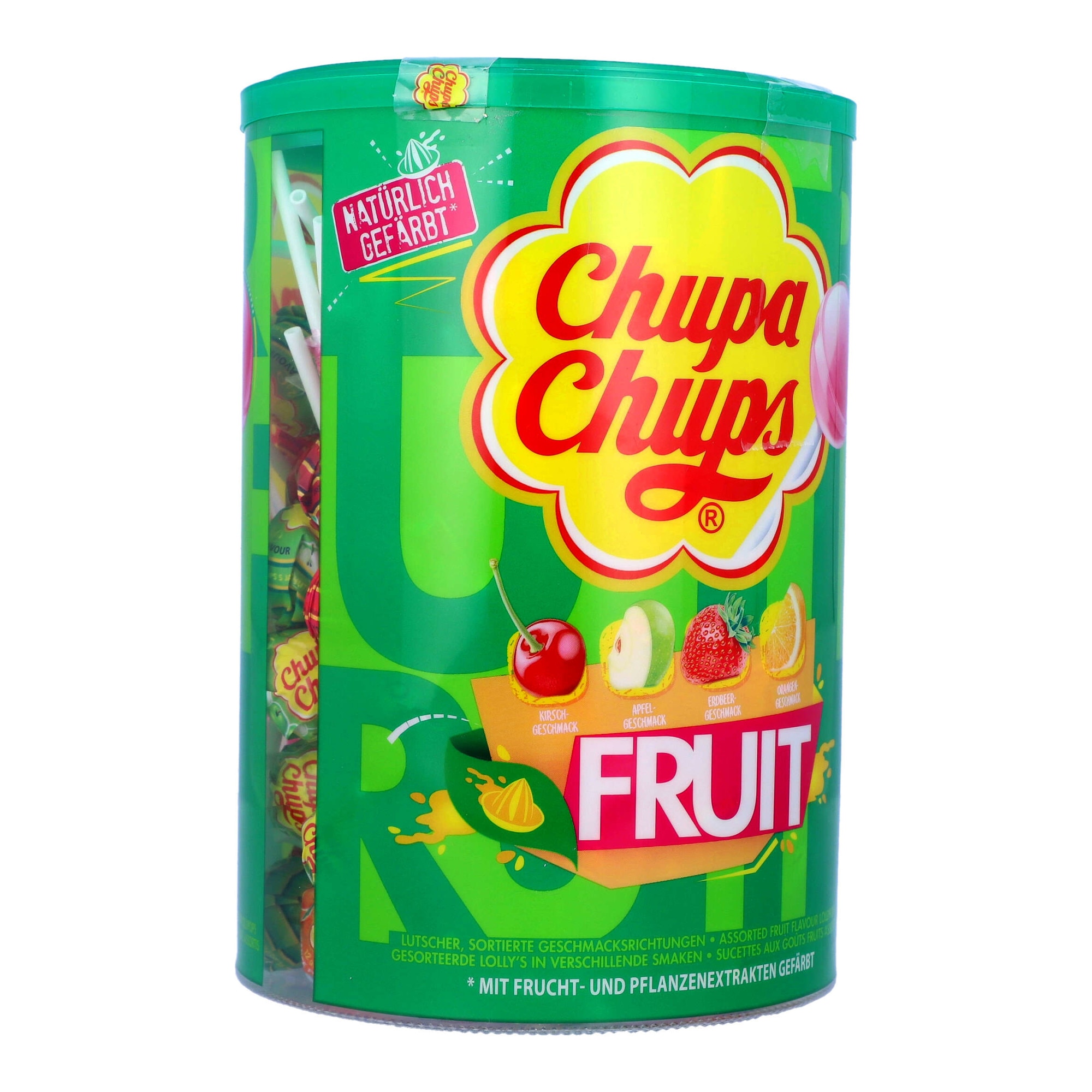 Set 100x Acadele asortate Chupa Chups, Fructe, 100 x 12g - eMAG.ro