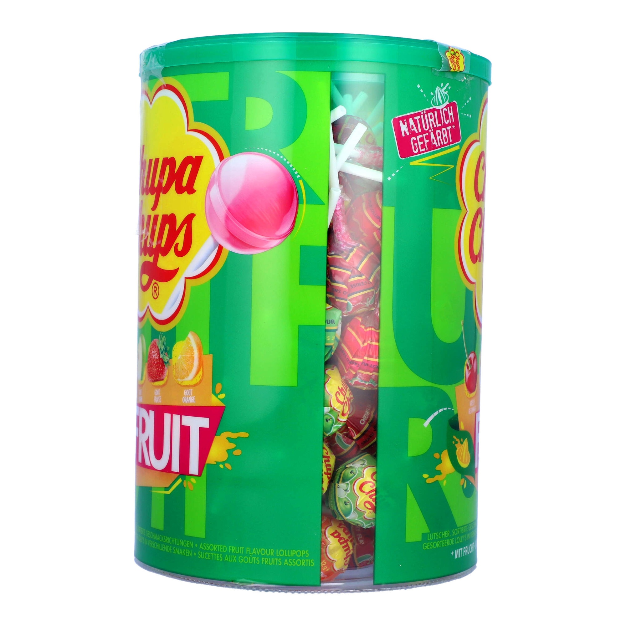 Set 100x Acadele asortate Chupa Chups, Fructe, 100 x 12g - eMAG.ro