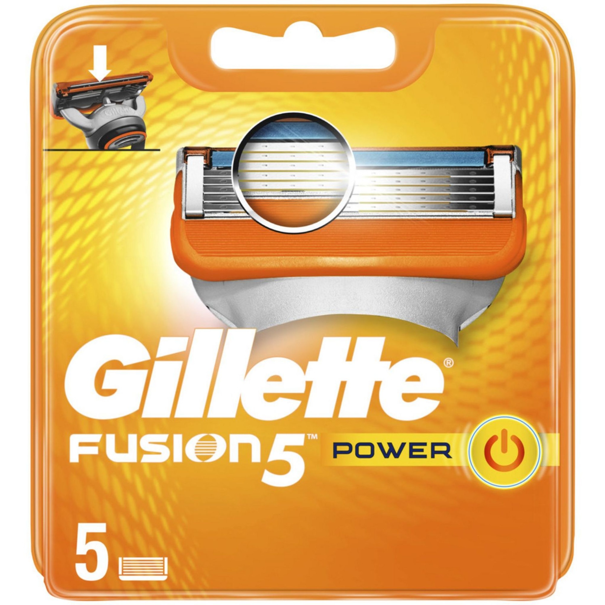 Rezerve aparat de ras Gillette Fusion Power, 5 buc - eMAG.ro