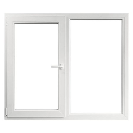 Fereastra Pvc Termopan Aron 4.0 5k 100x110 Cm Alba Deschidere Dubla ...