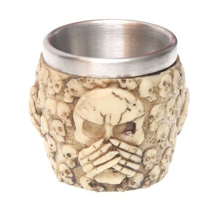 Pahar Shot Skulls 5.7cm 50ml decorat 360grade Tole 10 Imperial 39422 ...