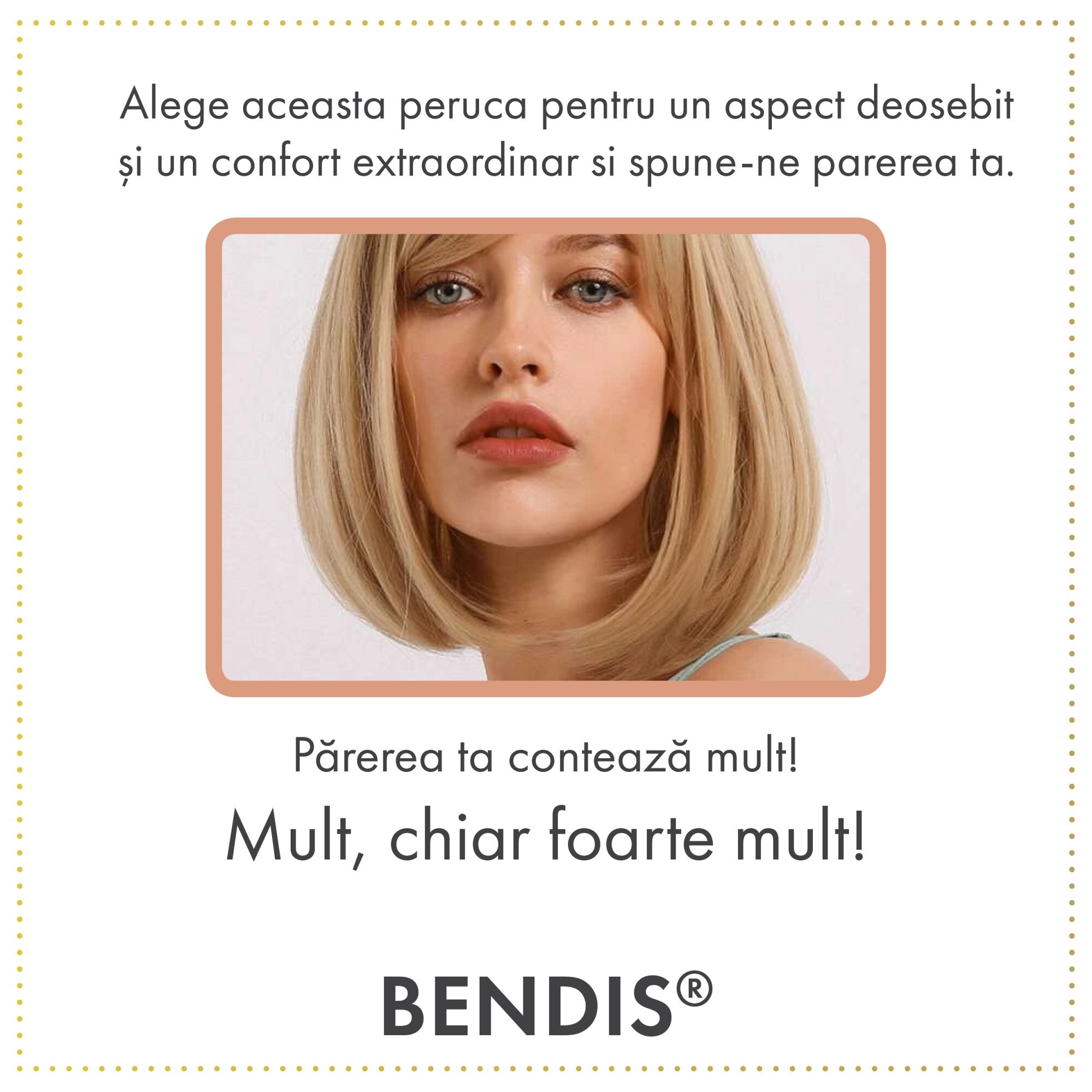 Peruca dama, culoarea Blond natural mediu, fibra Premium Futura Heat cu ...