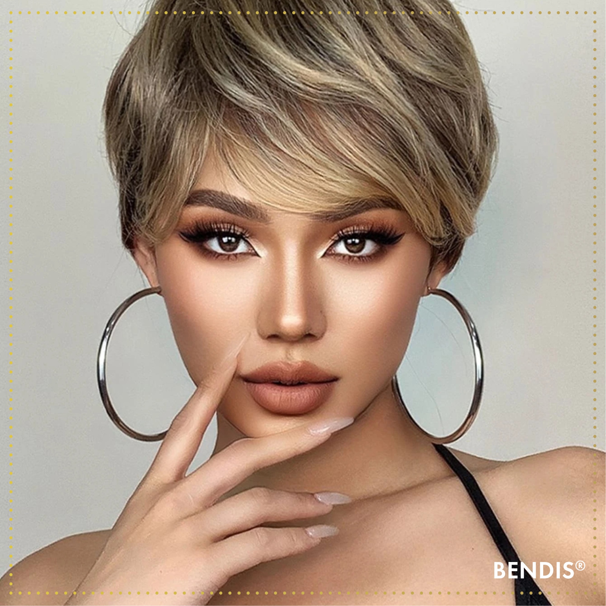 Peruca dama, culoarea Blond Suvitat, fibra Premium Futura Heat cu ...