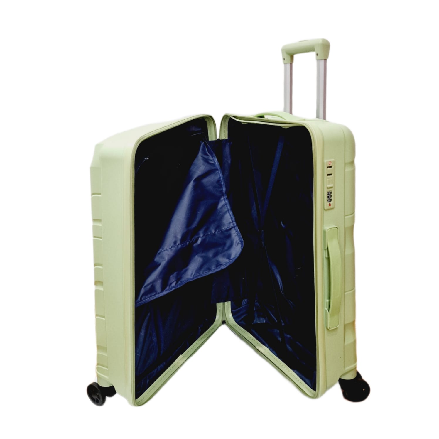Set de 3 Valize de Voiaj Cu Carcasa Rigida, Verde Deschis - eMAG.ro