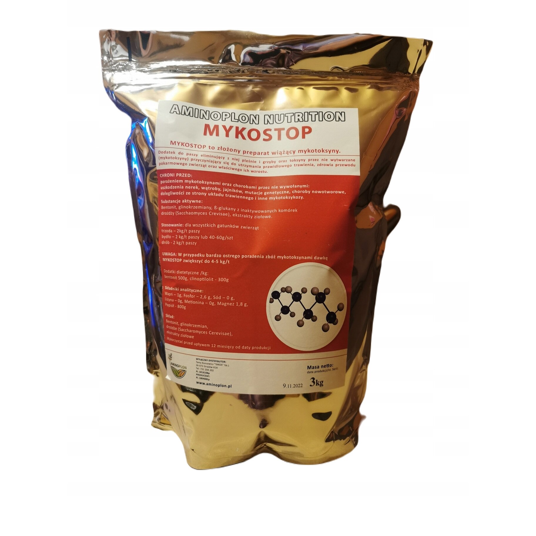 Mycostop, Aminoplon Nutrition, sorbent de micotoxine, aditiv furajer ...