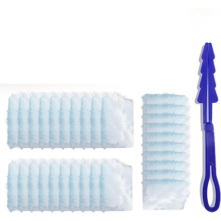 Set 30 rezerve pamatuf pentru praf, 20x10 cm, Albastru - eMAG.ro