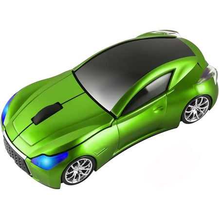 Mouse fara fir, Excitat, USB, portabil, 1600 dpi, auto, verde - eMAG.ro